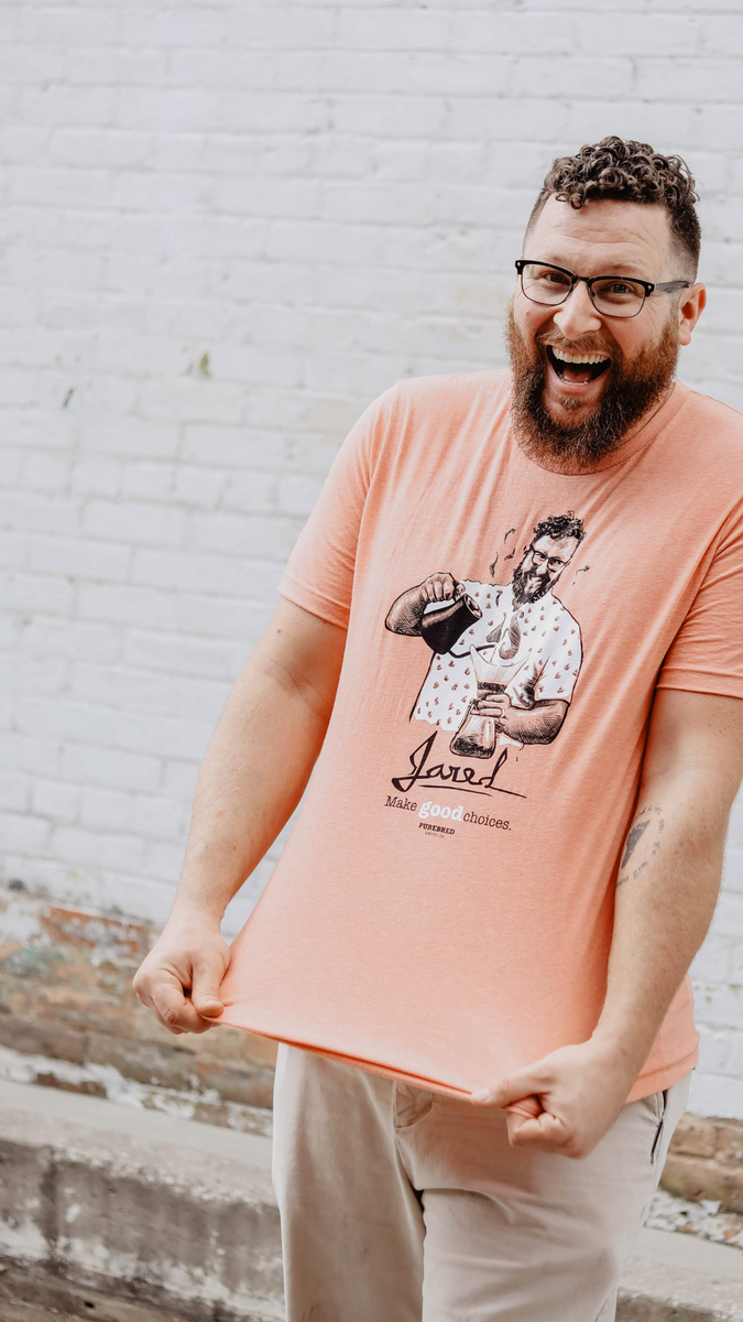Jared Tee Shirt – Purebred Coffee Co.